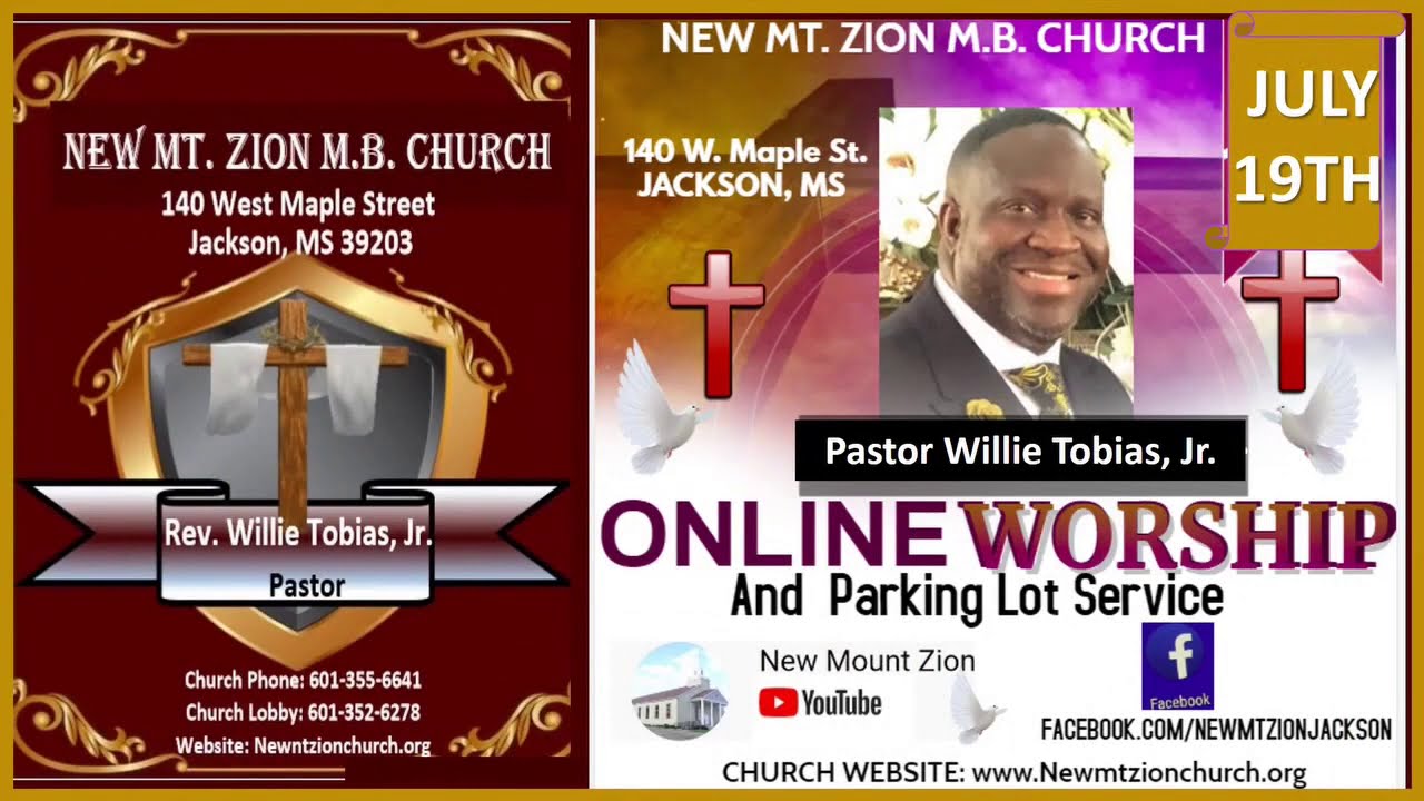 NMZ Worship Service July 19, 2020 - YouTube