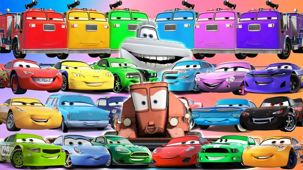 Looking For Disney Pixar Cars Lightning Mcqueen, The Queen, Chick Hicks ...