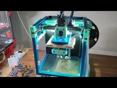 Making a bunch of gridfinity organizers for the 3d printing studio's workbench drawers - YouTube