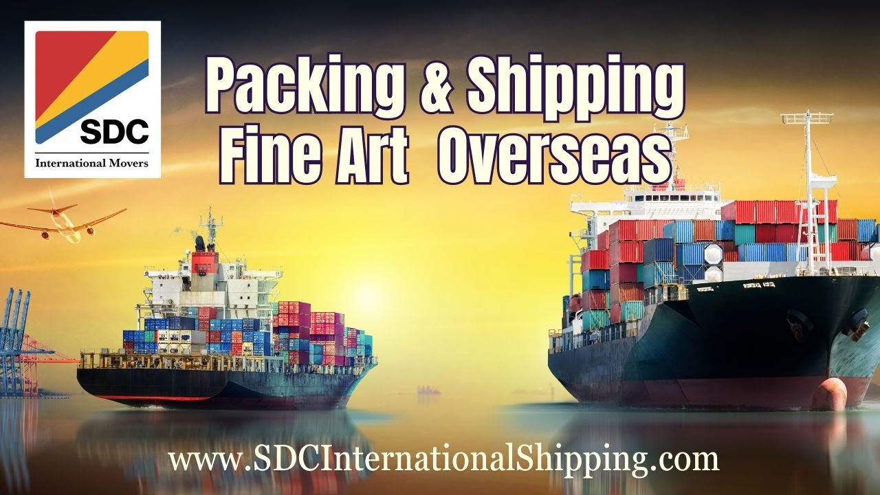 Packing and Shipping Fine Art and Fragile Items Overseas - YouTube