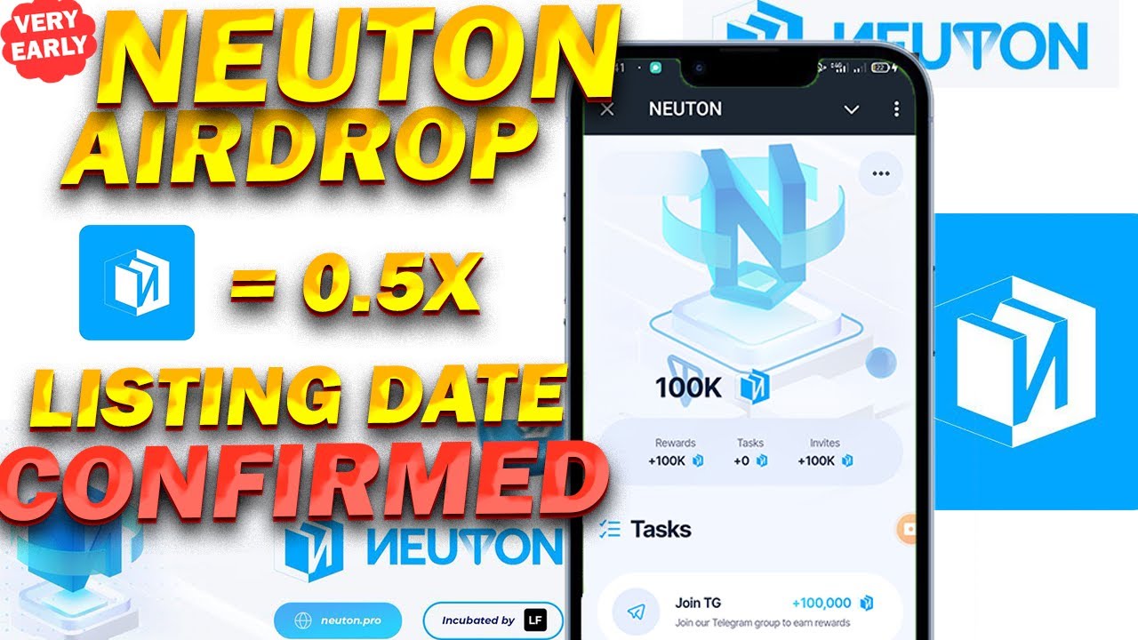 NEUTON Airdrop Listing Date CONFIRMED | How to mine $NEUTON - YouTube
