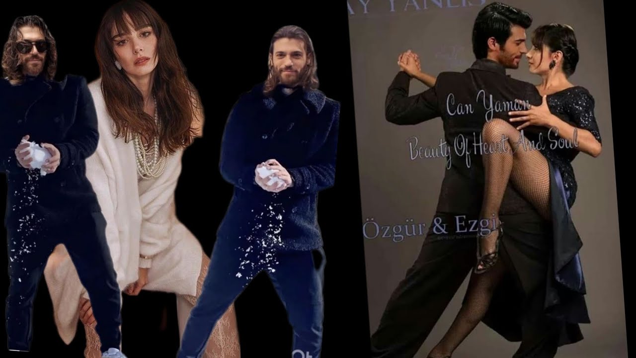 The promise of an unbreakable relationship between Özge Gürel and Can ...