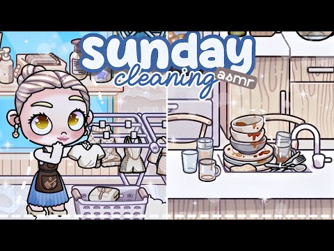 Sunday Cleaning Routine 🧺 | Avatar World