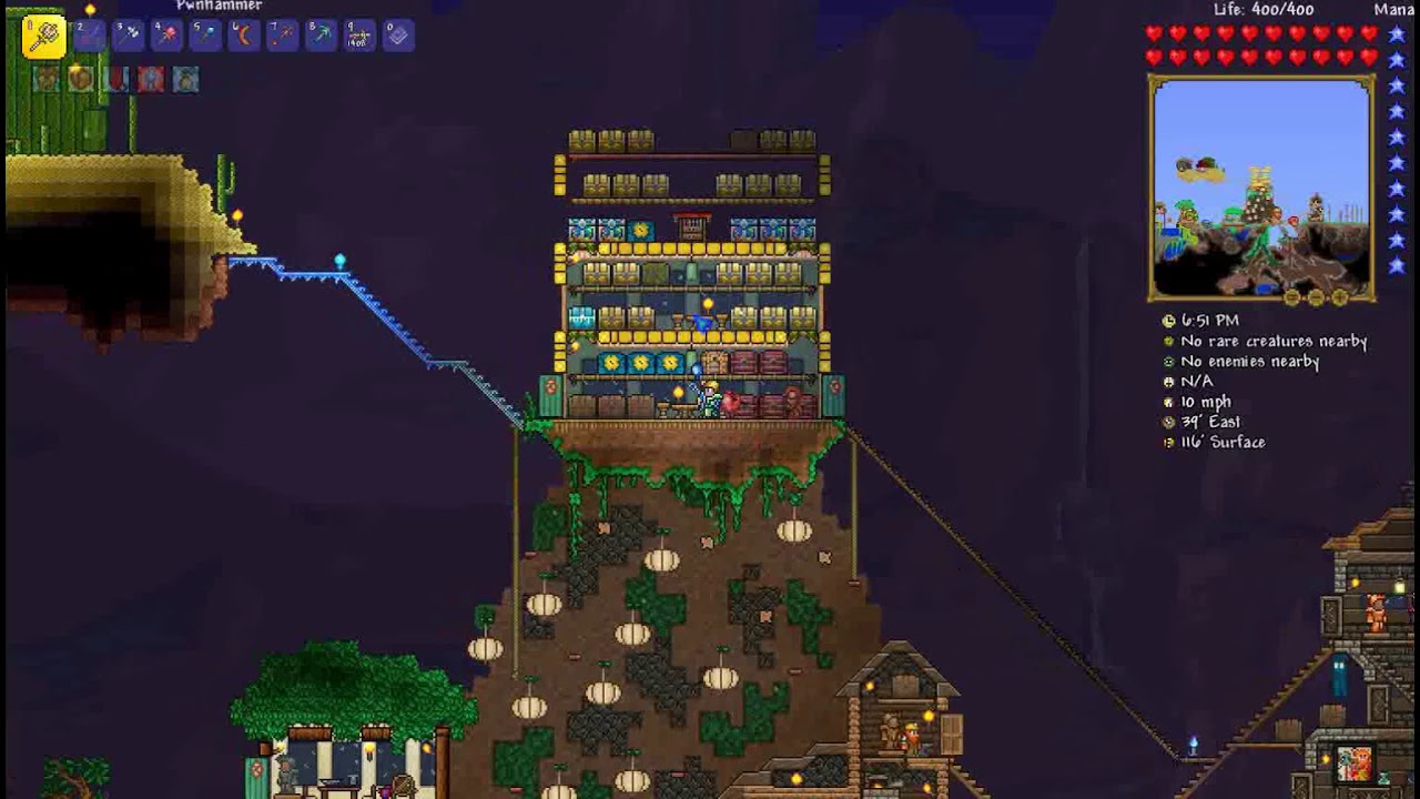 Hardmode Metals : Terraria episode 11 - YouTube