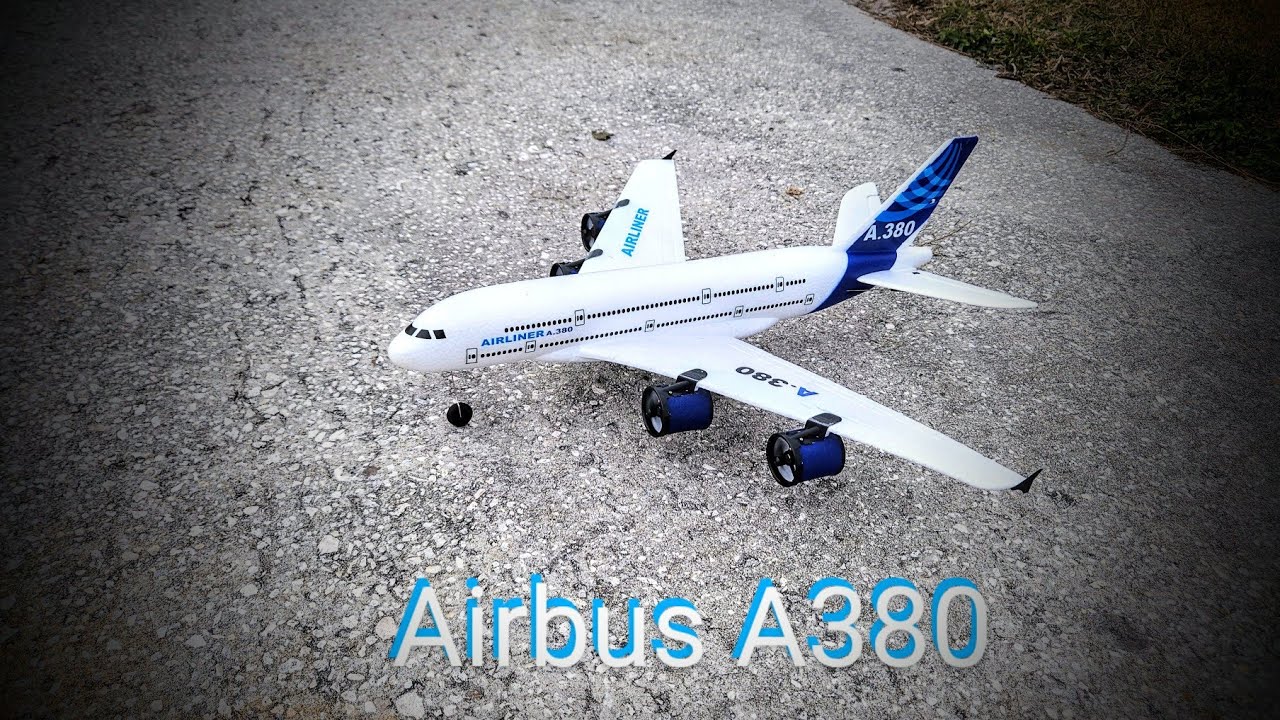 Airbus A380 - Mini EDF RC Airplane Take Offs and Cruising - YouTube