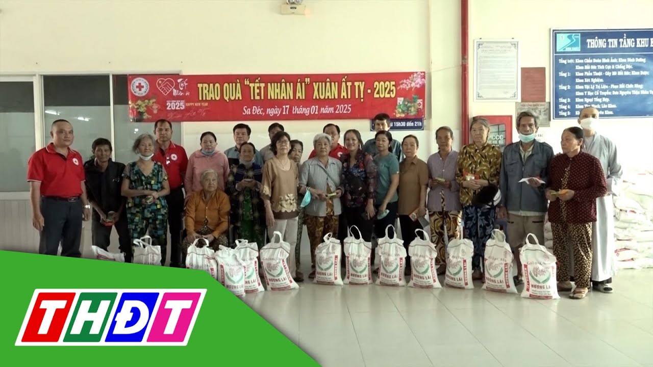 Rộn ràng "Tết Nhân ái" trên đất Sen hồng | Nhân đạo chia sẻ yêu thương ...