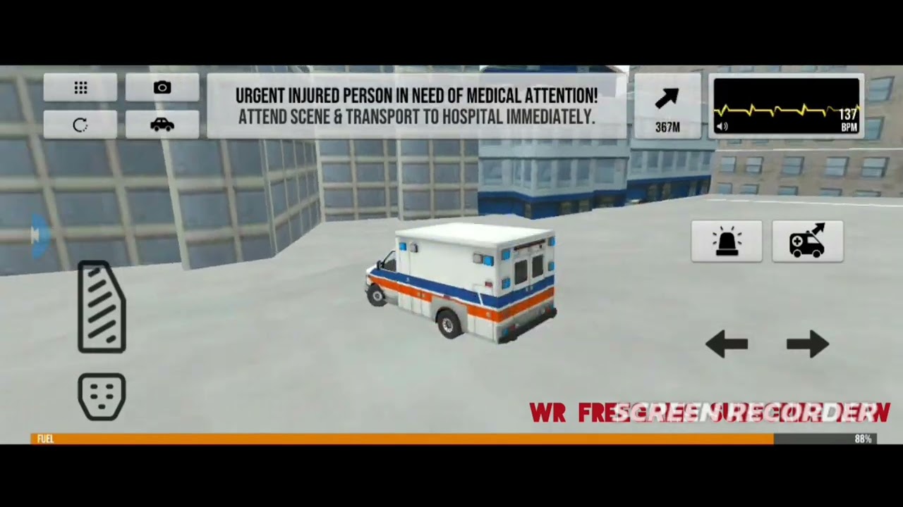 "Ambulance Rescue Simulator: Emergency Hero"Realistic ambulance driving ...