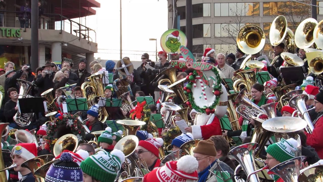Tuba Christmas concert, Carol of the Bells - YouTube