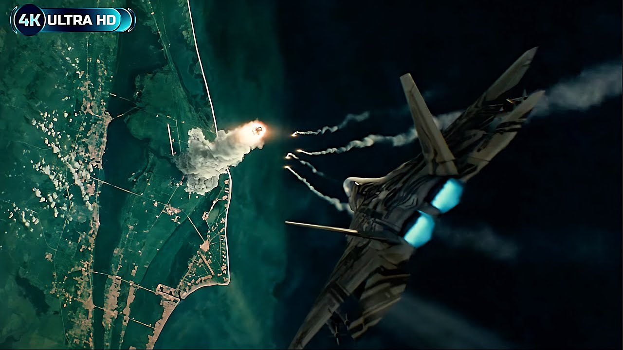 Starscream Blows Up Autobots Ships | Transformers 3 | Dark Of The Moon ...