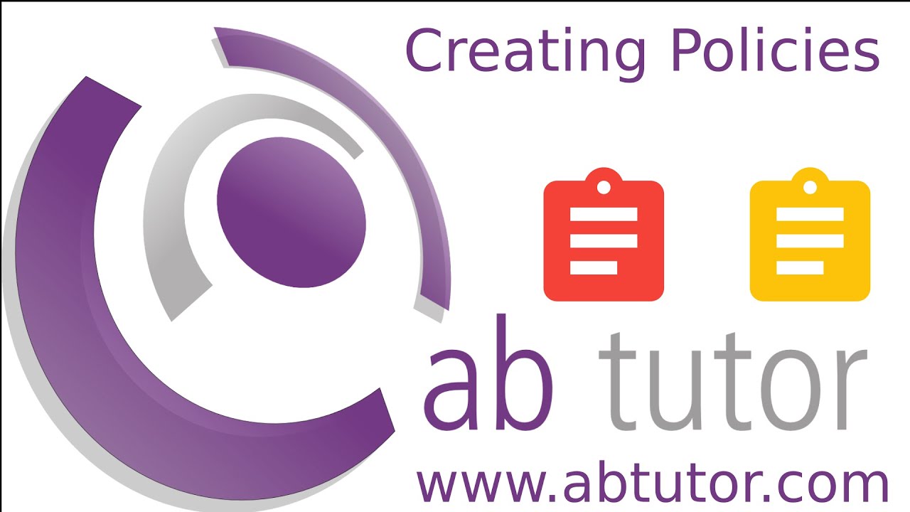 Creating Policies with AB Tutor - YouTube