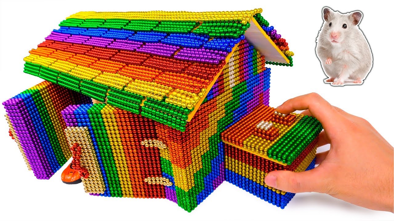 Most Creative - Build Mini Garage Miniature Model With Magnetic Balls ...