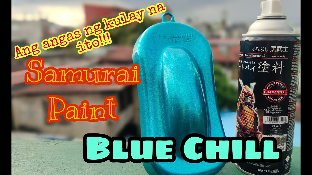 Y640 Blue Chill Samurai Paint | Metallic Effect | Tutorial | Ynnos Moto ...