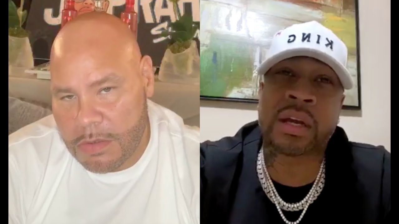 Allen Iverson Talks To Fat Joe About His Lifetime Reebok Deal "I'm ...