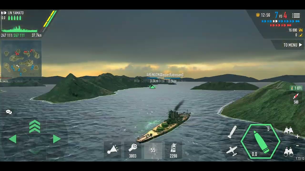 Battle of Warship I IJN Yamato I Gameplay I Android and PC Games - YouTube