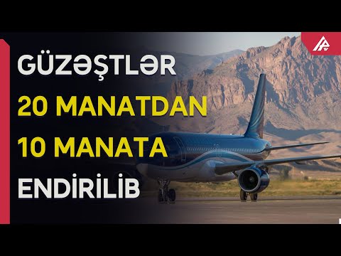 AZAL: Bakı-Naxçıvan və Naxçıvan-Bakı istiqamətlərində aviabiletin dəyəri 60 manat olub