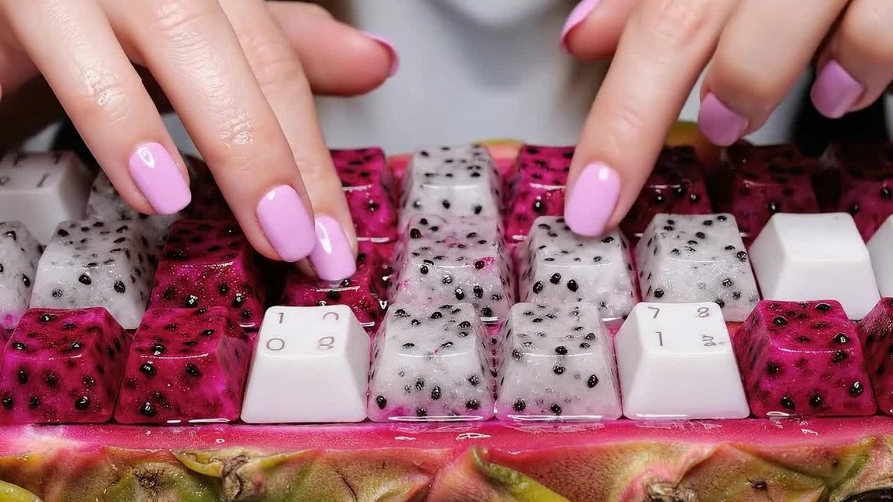 Satisfying and unique AI ASMR keyboard typing | Oddly Satisfying - YouTube
