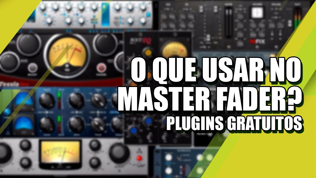 Quais Plugins Usar no MASTER FADER? (Plugins FREE) - YouTube