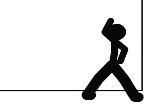 Stickman - Hitting wall - YouTube