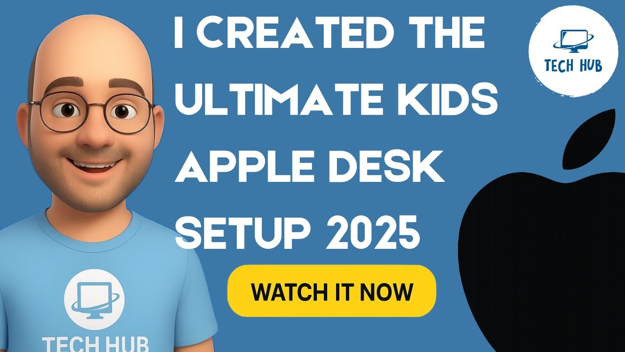 I Created The Ultimate Kids Apple Desk Setup - My Apple Set Up - YouTube