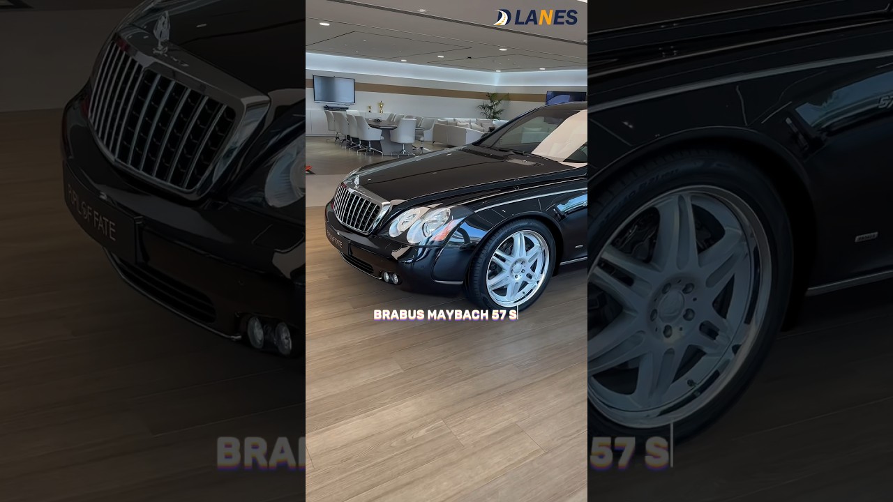 The Legendary Brabus Maybach 57S 💰 #drivinglanes #shorts - YouTube