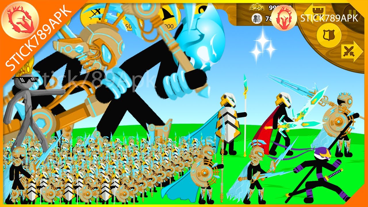 ALL STICK FIGURE VOLTAIC HERO SHADE SHADOWRATH VS FINAL BOSS | Stick ...