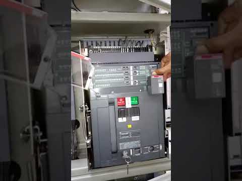 ABB circuit breaker trip test #abb #acb - YouTube