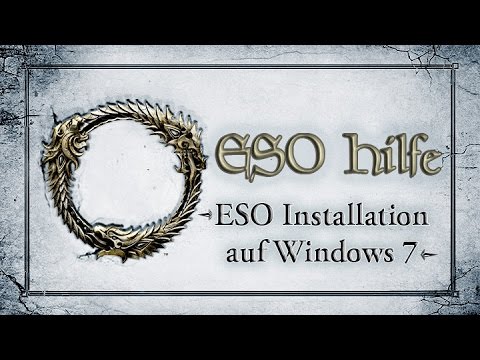 ESO Installation auf Windows 7 - The Elder Scrolls Online - YouTube