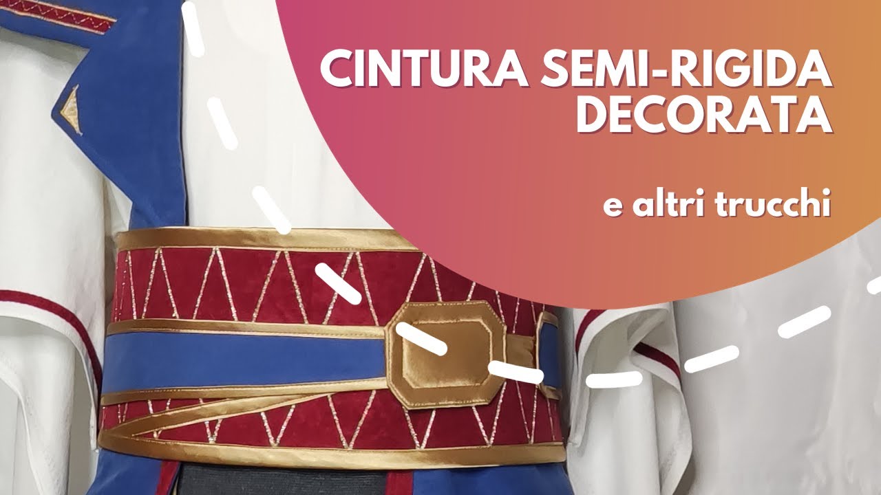Tutorial e wip della cintura semi rigida del cosplay di Teferi da Magic ...