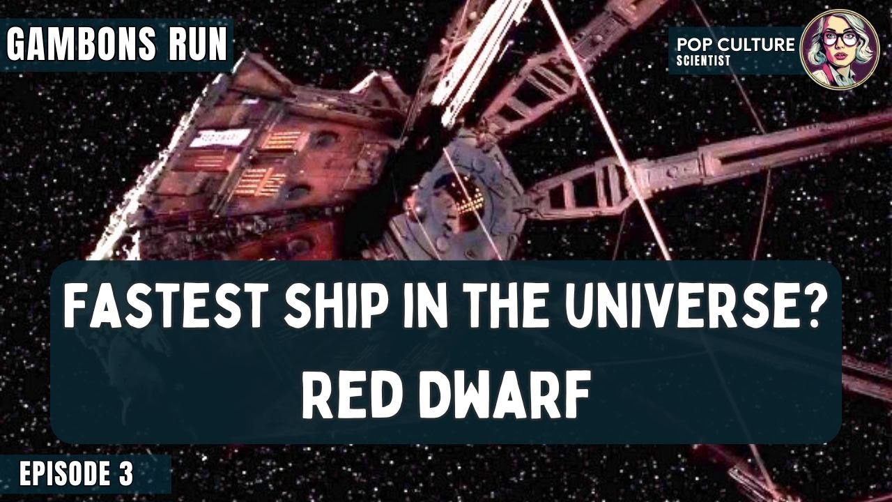 Is Red Dwarf the fastest ship in the Universe? Definitely not ...