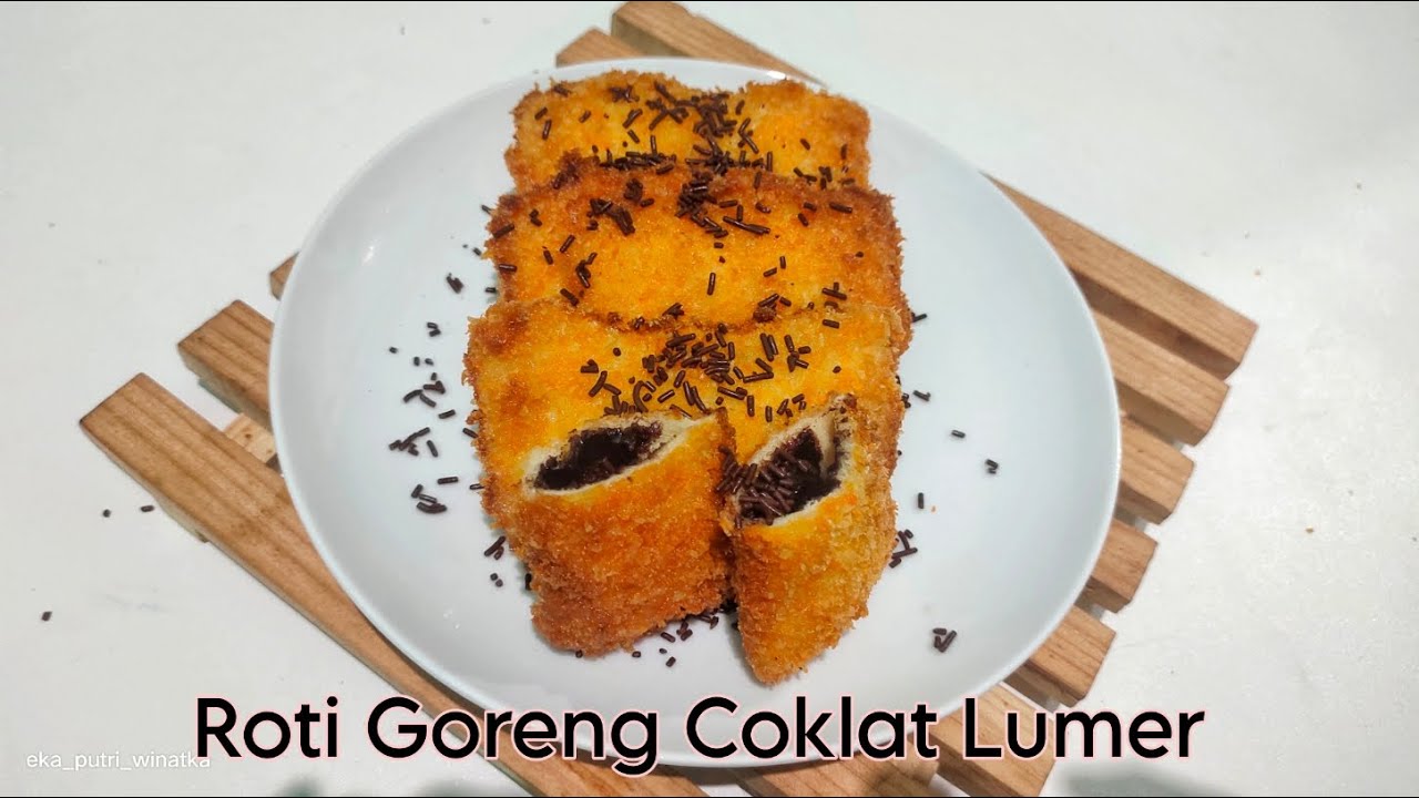 Roti Goreng Crispy Lumer ! Crispy Diluar, Lembut didalam ! - YouTube