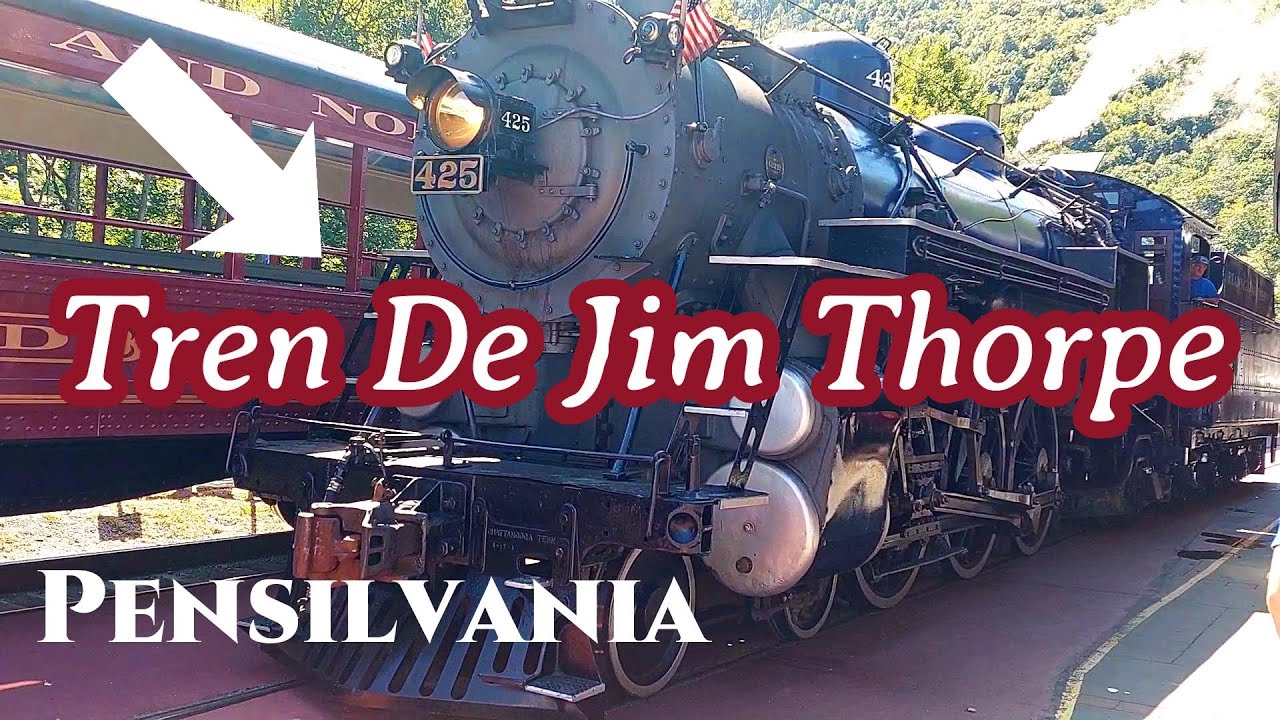 Recorrido En El Tren De Jim Thorpe Pennsylvania - YouTube