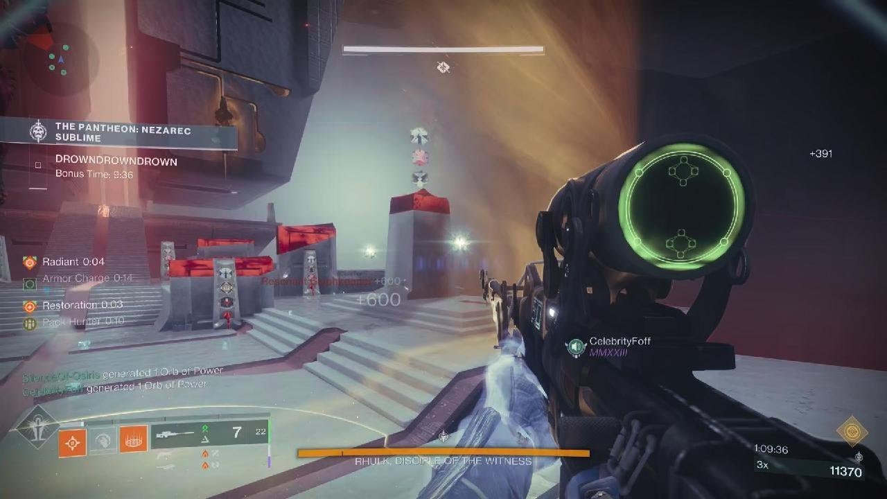 Destiny 2 Nezarec Sublime Rhulk CHEESE! - YouTube