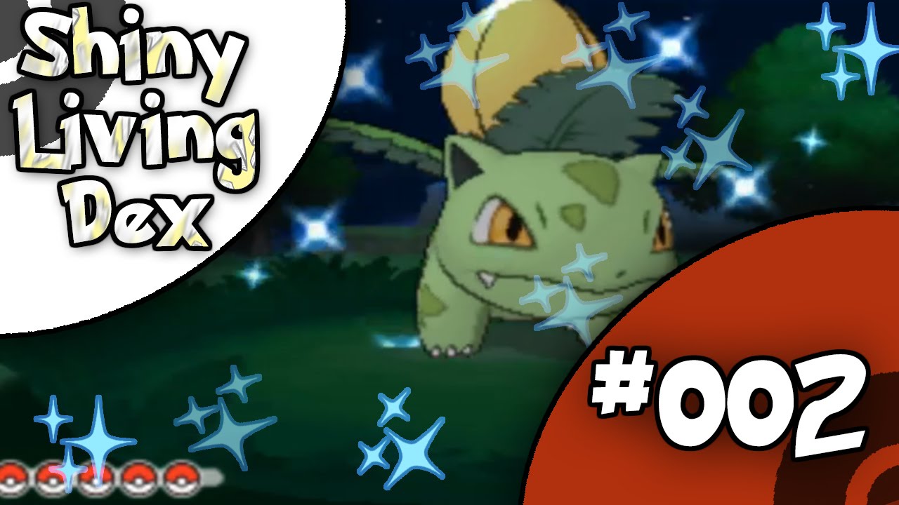 Live Shiny Ivysaur | #002 Shiny Living Dex - YouTube