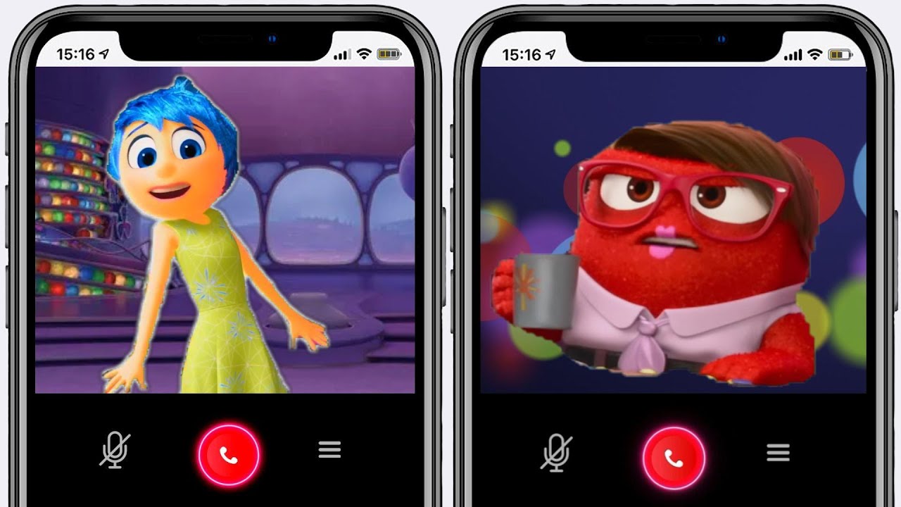 Video call: JOY and ANGER solve the problem! - YouTube