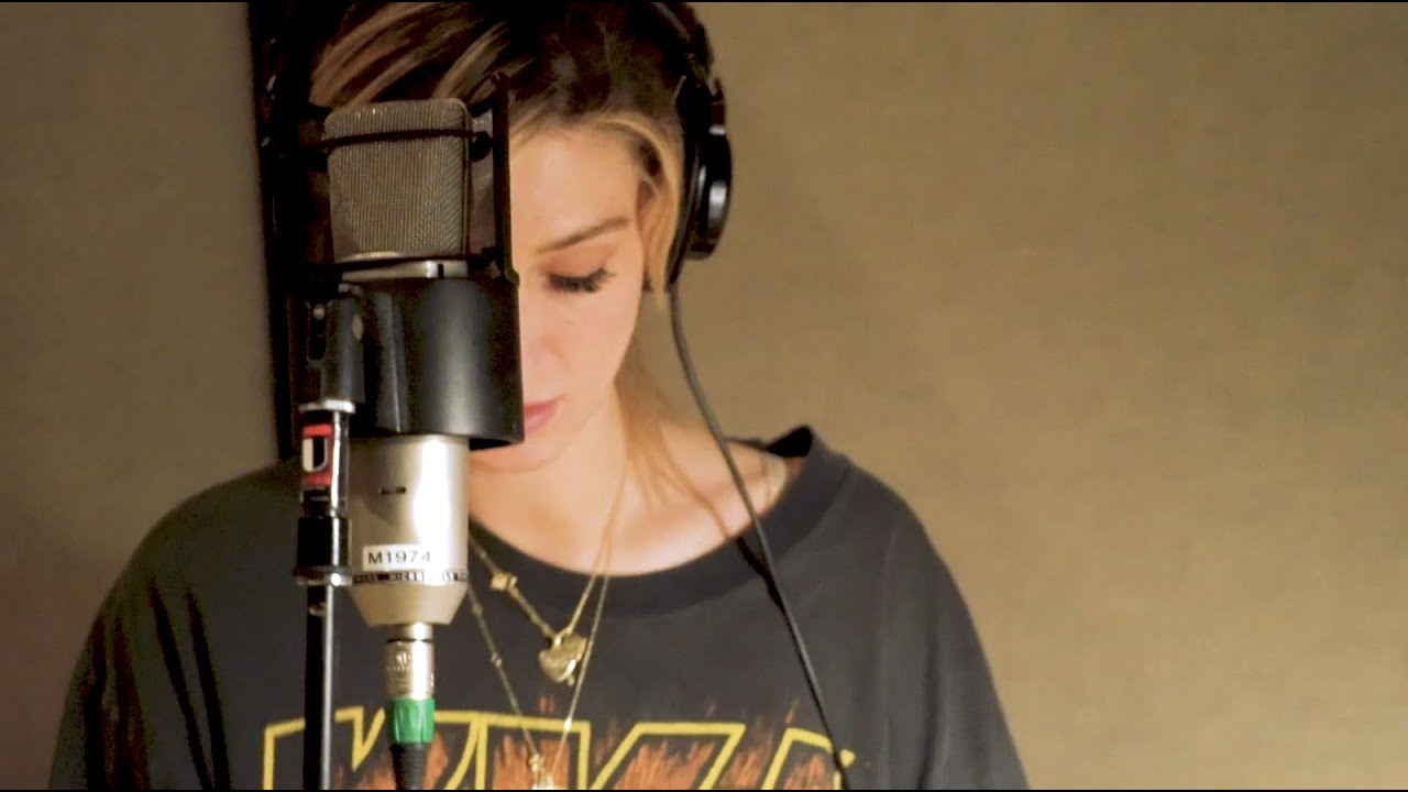 Delta Goodrem - Keep Climbing, In the Studio Recording - YouTube