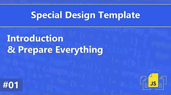 Create Template With HTML, CSS3, JavaScript - YouTube