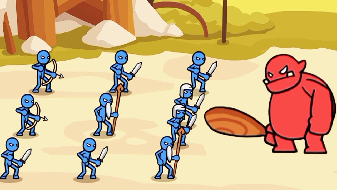 (Level 1 -14 ) Stick Wars 2 : Battle of Legions - Android Gameplay ...