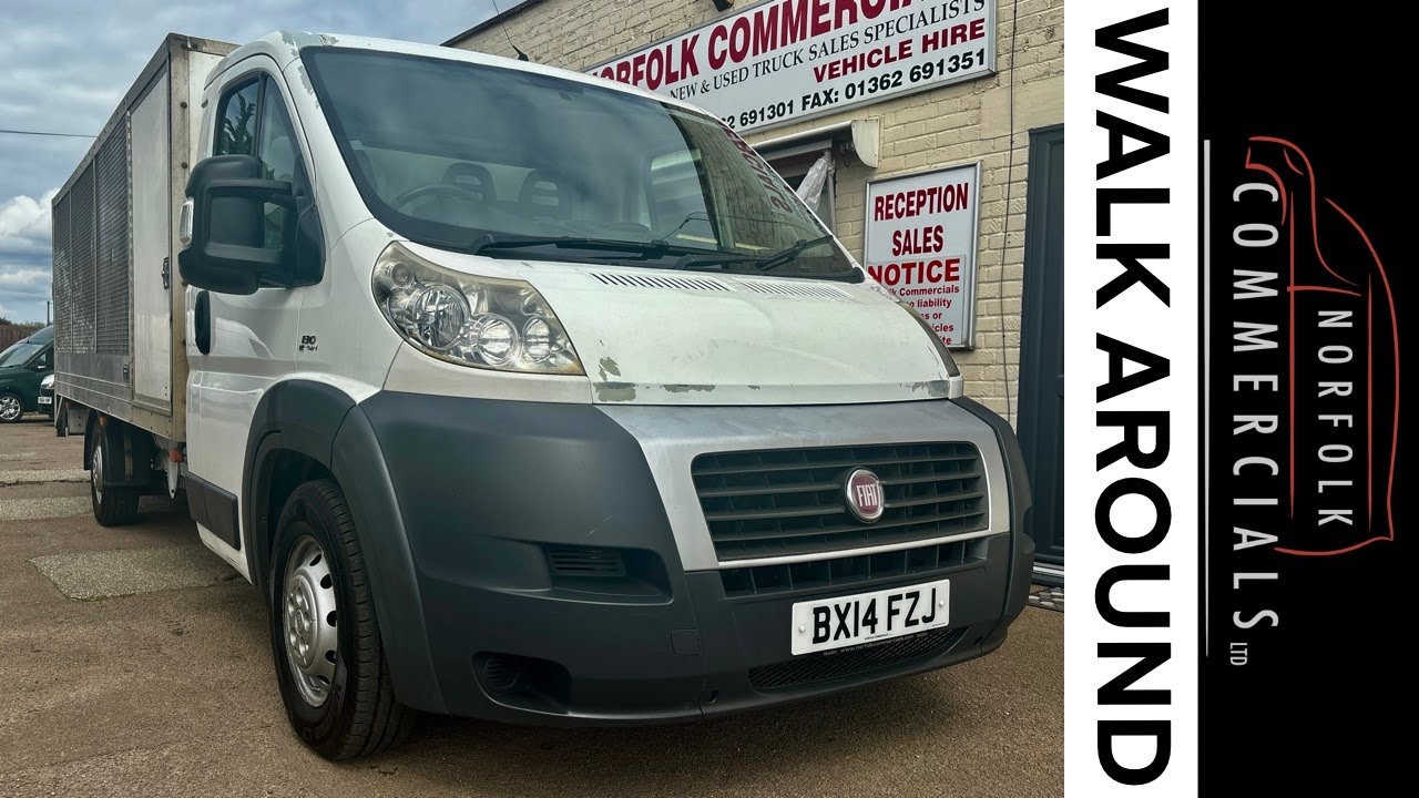 Walk Around Video For a Fiat Ducato 35 Maxi 2.3 Multijet LWB 12ft ...