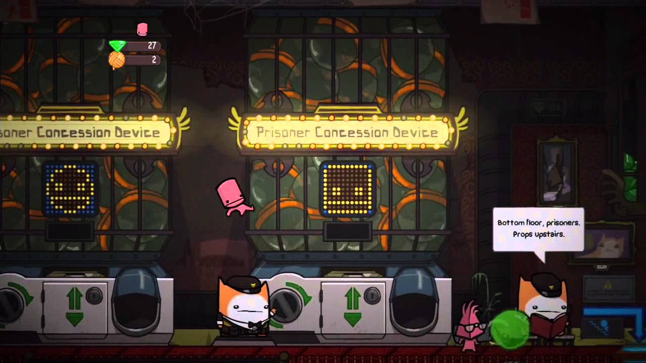 BattleBlock Theater Xbox 360 Walkthrough/Review - Ep. 1| Act 1. Scene 1 ...