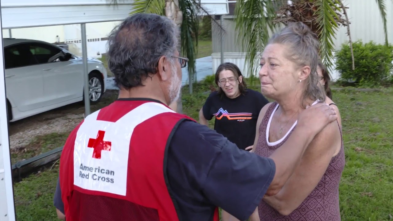 American Red Cross base camp in the Florida Keys to help with Hurricane ...