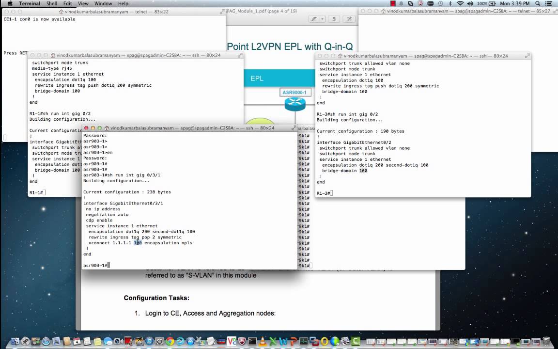 Tutorial - Configuring ELINE Services - YouTube