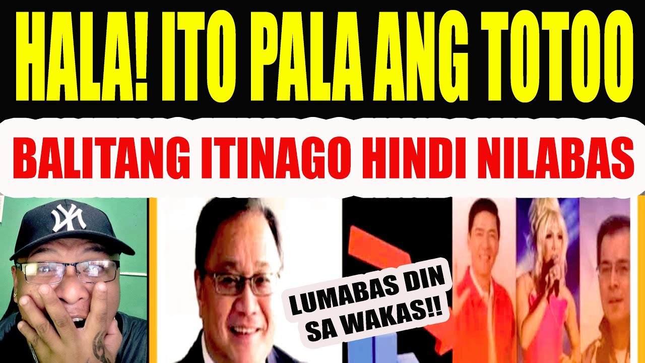 OMG! ITO PALA ANG TOTOO NILABAS DIN SA WAKAS BALITANG ITINAGO HINDI ...