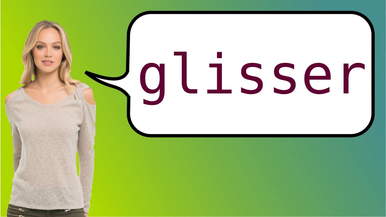 How to say 'slide' in French? - YouTube