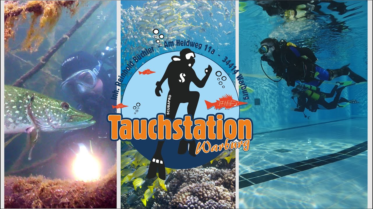 „wir stellen uns vor“ Tauchstation Warburg - YouTube