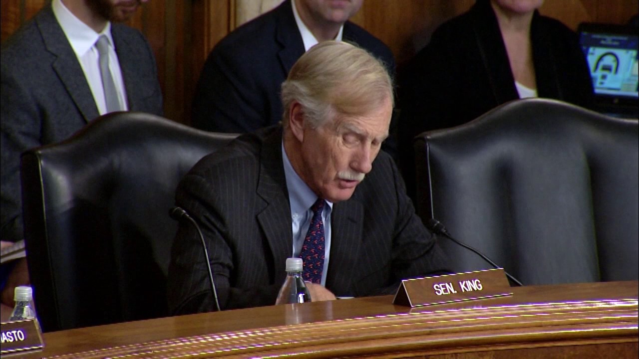 Sen. King Speaks in Support of the Securing Energy Infrastructure Act ...