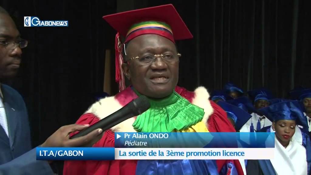 I.T.A/GABON : La sortie de la 3ème promotion licence - YouTube