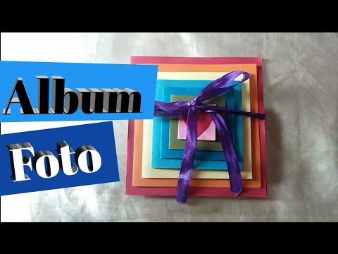 KREATIF!!! ALBUM FOTO DARI KERTAS - YouTube