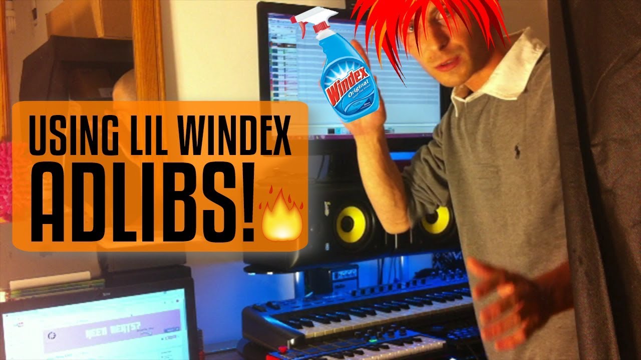 making a beat using RAPPER'S ADLIBS!! (Lil Windex) - YouTube