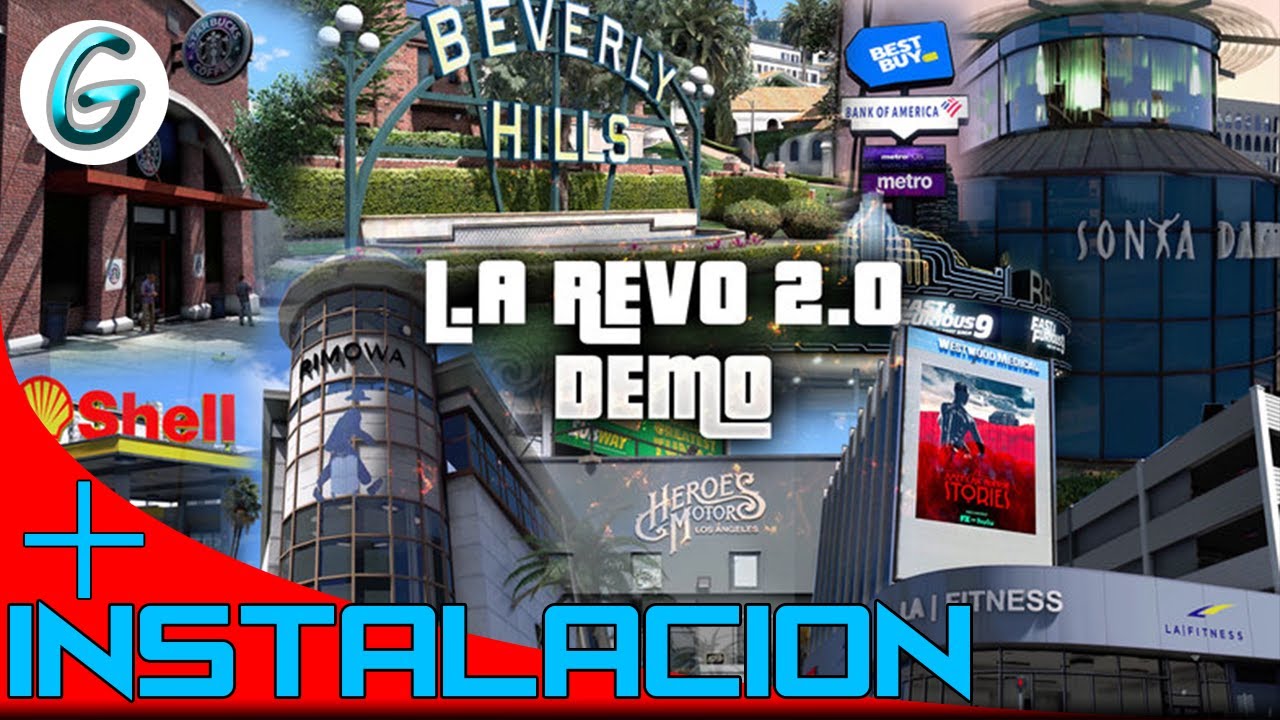 Como Instalar LA REVO 2.0 DEMO en GTA 5 - YouTube