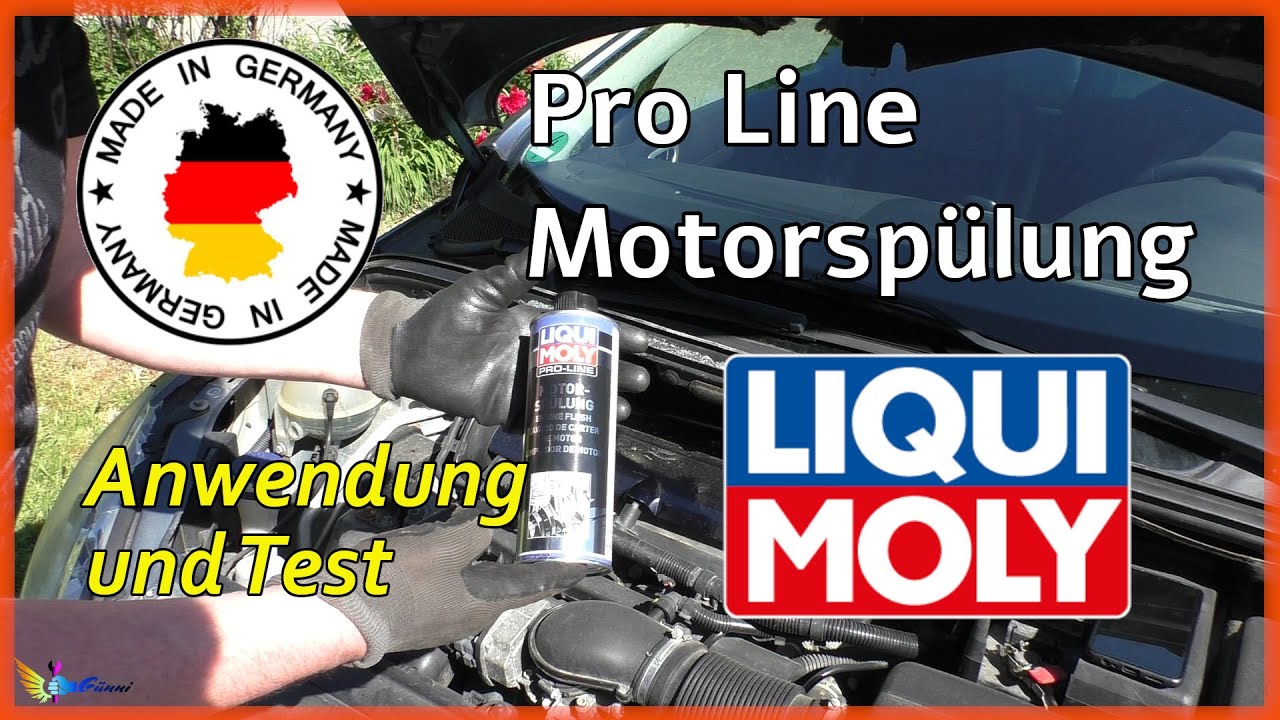 Liqui Moly Pro Line Motorspülung im Test. Funktioniert das? - YouTube